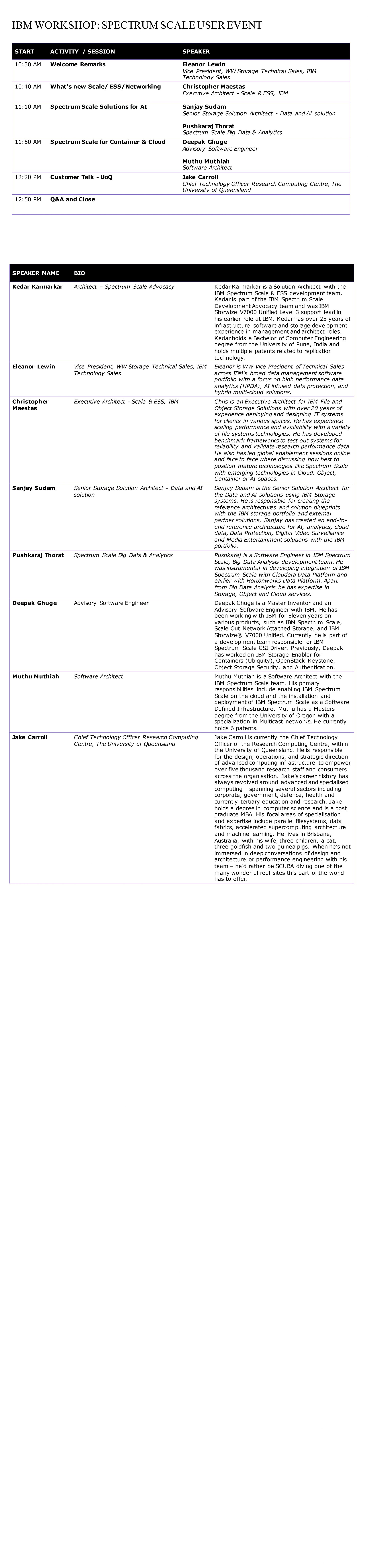 Register for IBM Spectrum Scale - Supercomputing Asia 2021